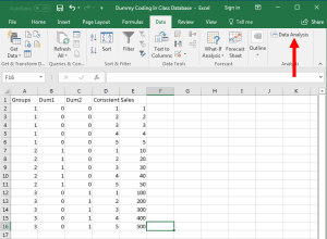 Dummy-Coded Regression in Excel – Dr. Matt C. Howard