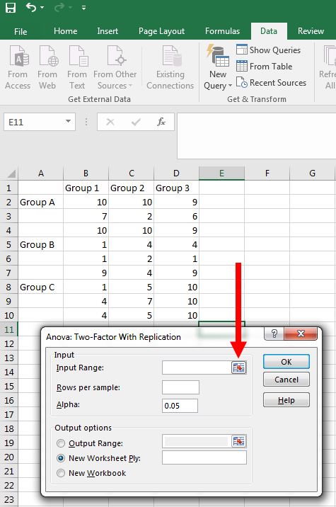 Two-Way ANOVA in Excel – Dr. Matt C. Howard