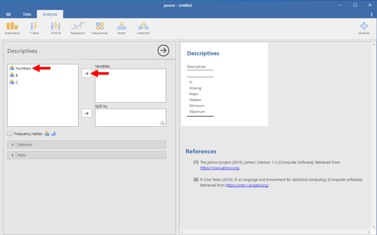 Descriptive Statistics in Jamovi – Dr. Matt C. Howard