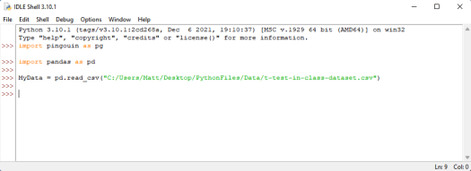 Two-Sample T-Test in Python – Dr. Matt C. Howard
